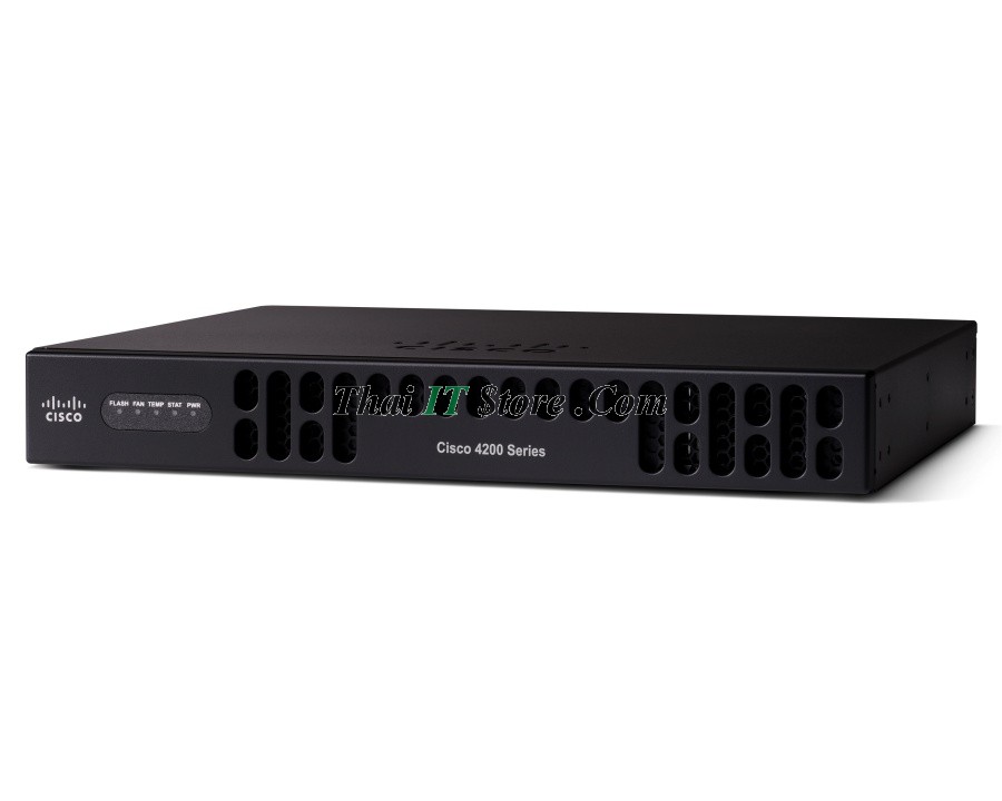 [ISR4221/K9] Cisco ISR 4000 ราคา ISR 4221, 2 onboard GE, 2 NIM slots, 1 ...