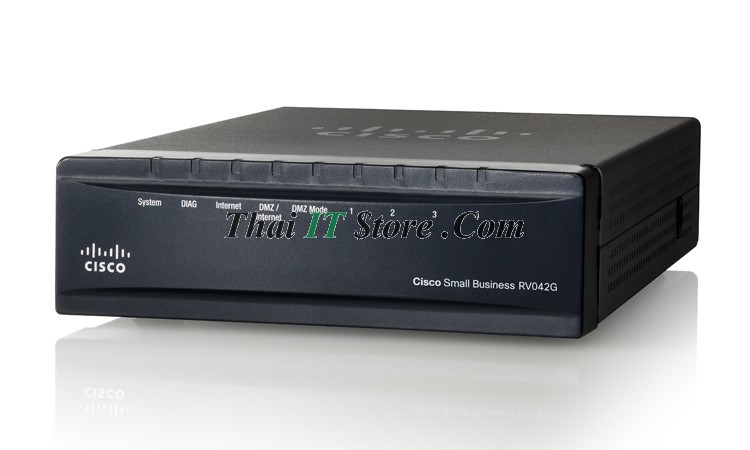 [RV042G-K9-EU] Cisco ราคา ยกเลิกการผลิต: VPN Dual Gigabit WAN Router ...