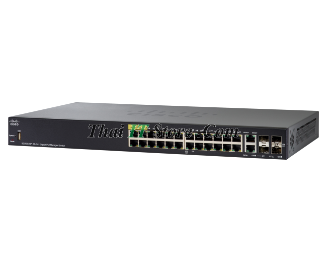 [SG350-28P-K9-EU] Cisco 350 Managed Switches ราคา SG350-28P 24 Port 10 ...
