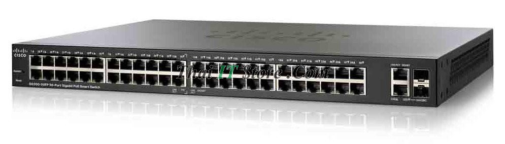 [SLM2048PT-EU] Cisco ราคา SLM2048PT 48 Port 10/100/1000 PoE 180W, 2x1G ...